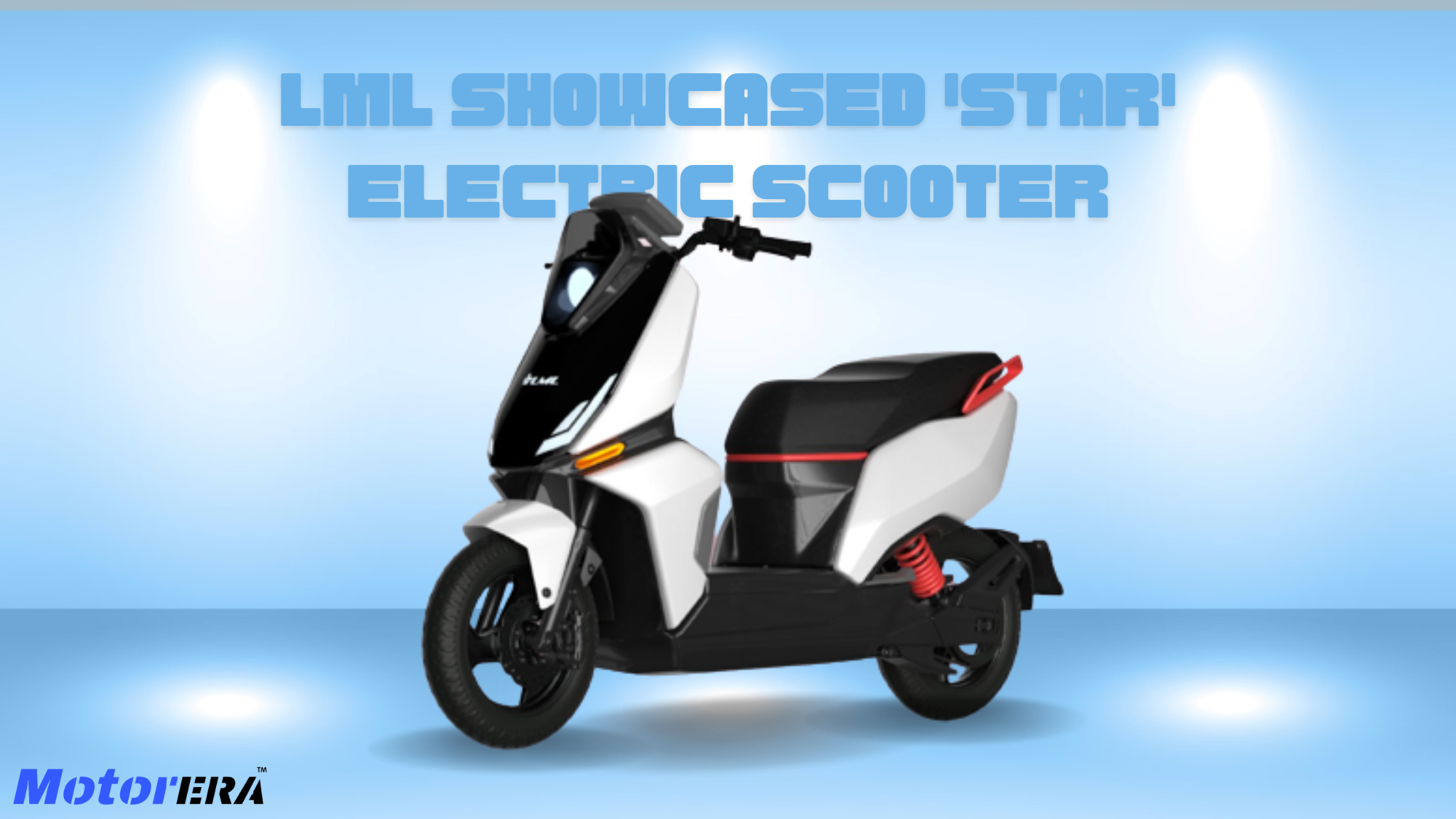 LML Showcased it's 'Star' Electric scooter at Auto Expo 2023 - MotorEra.in